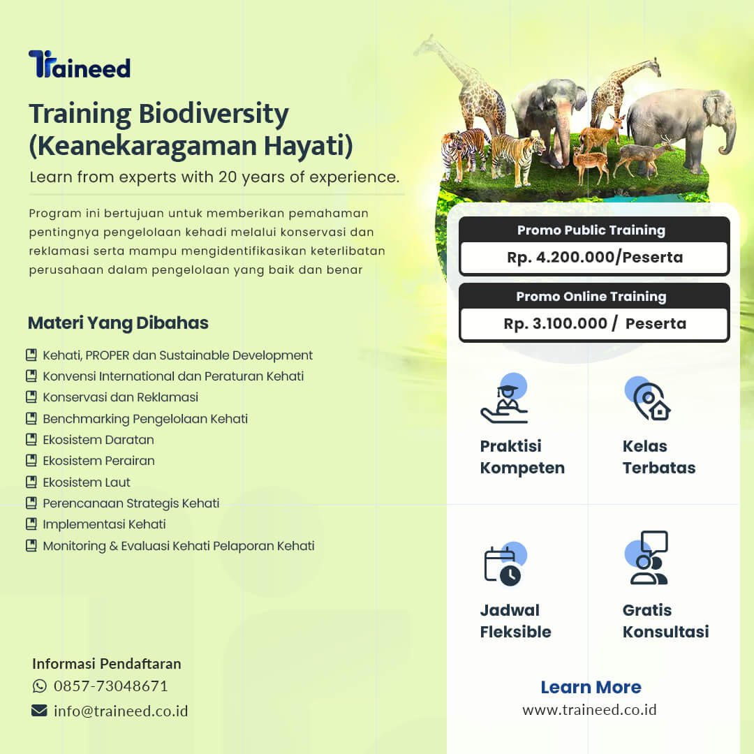 Training Biodiversity (Keanekaragaman Hayati) Murah Terjangkau!